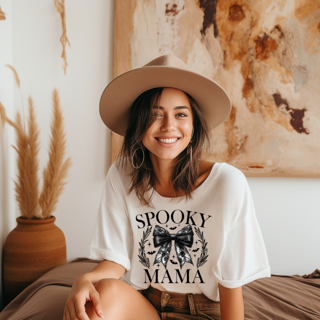 SPOOKY MAMA- DTF PRINT – Lux Label & Co.