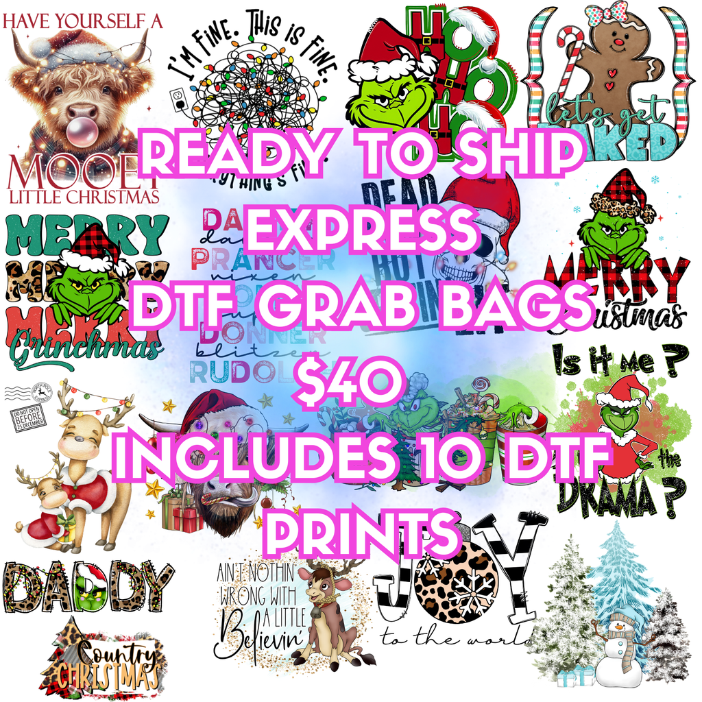 CHRISTMAS GRAB BAG- READY TO SHIP – Lux Label & Co.