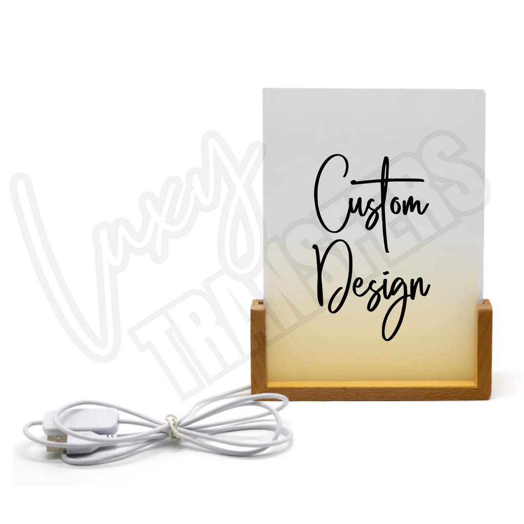 CUSTOM - ACRYLIC NIGHTLIGHT PRINT – Lux Label & Co.