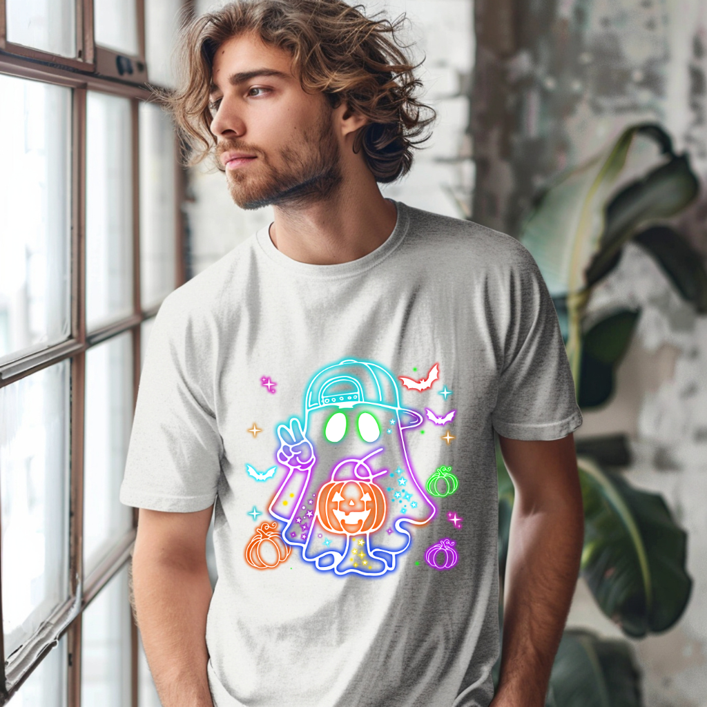 NEON GHOST BOY- DTF PRINT – Lux Label & Co.