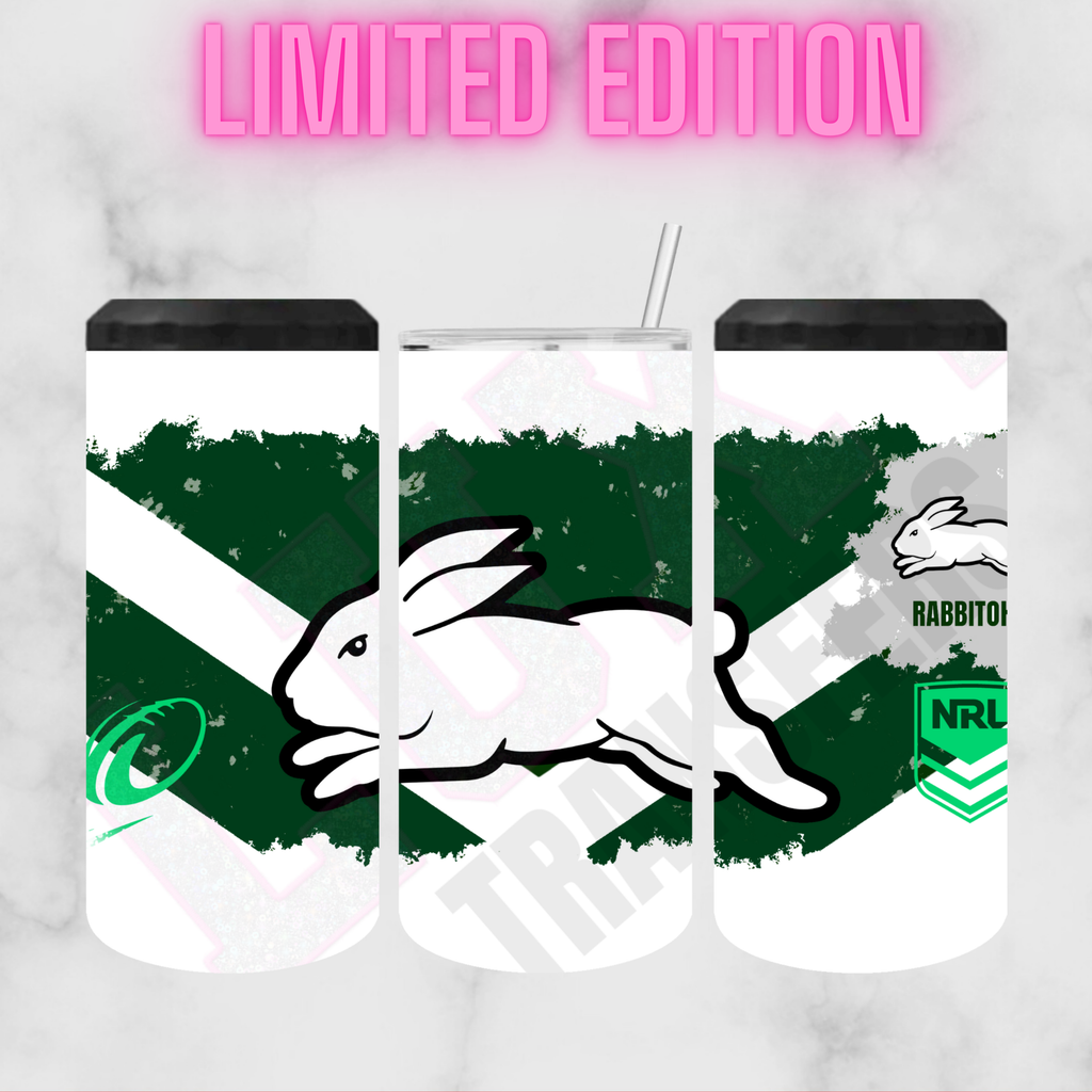 NRL RABBITOHS- INSTOCK 16 OZ UV DTF WRAP – Lux Label & Co.