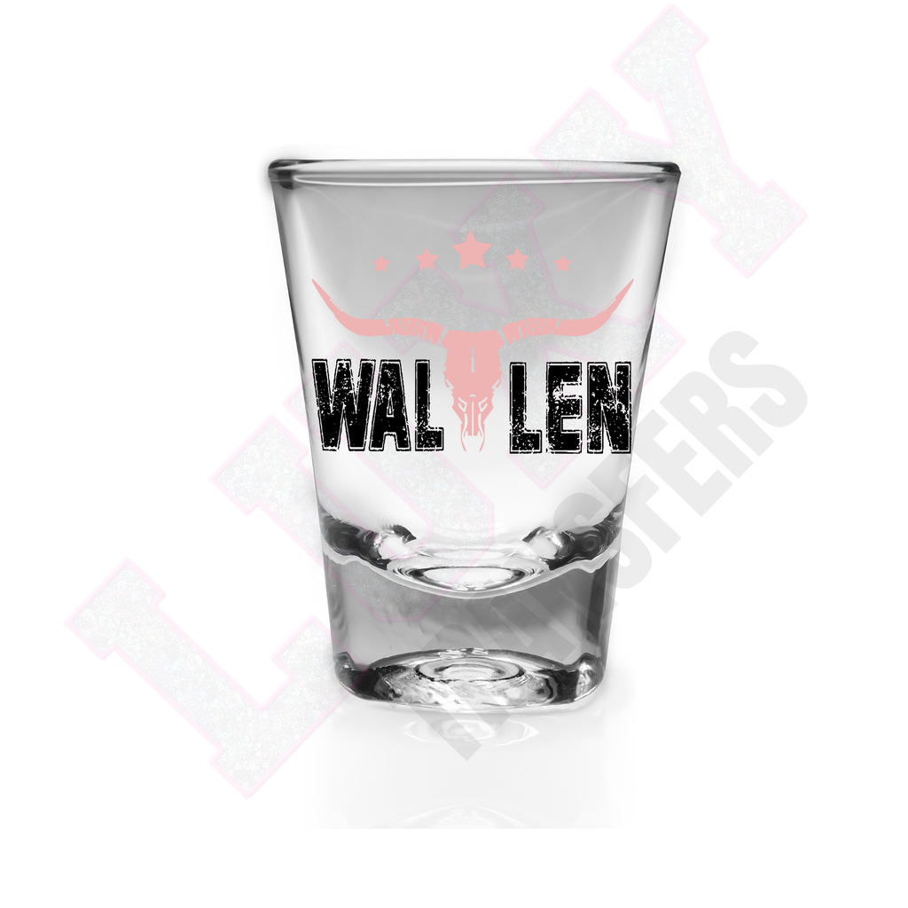 WALLEN - SHOT GLASS UV DECALS – Lux Label & Co.