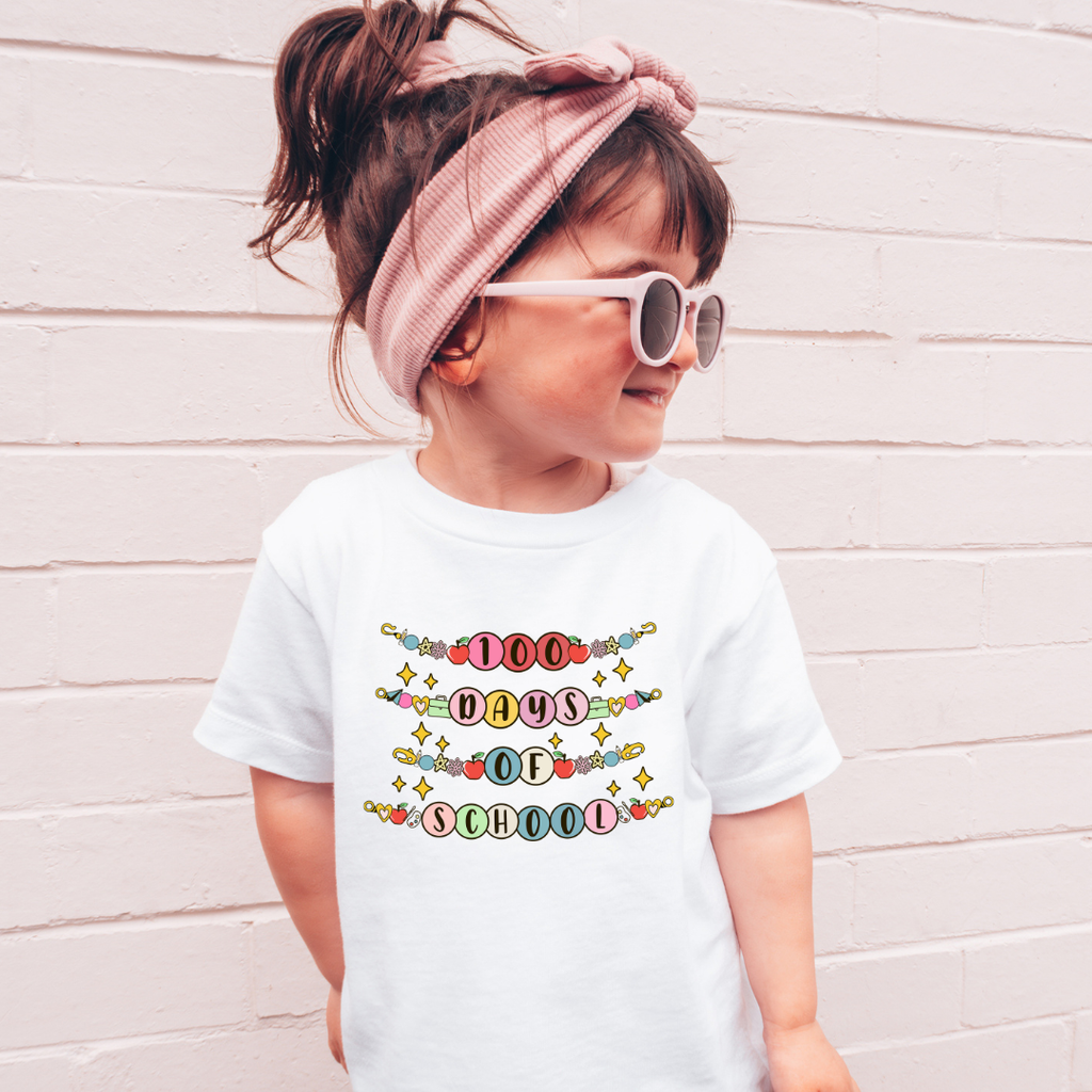 100 DAYS OF SCHOOL - SCREEN PRINT TRANSFER – Lux Label & Co.